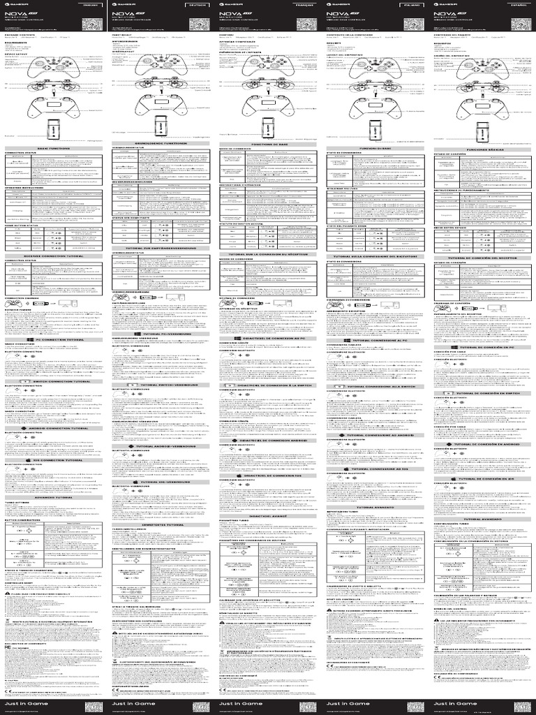 GameSir-Nova Lite Manual | PDF