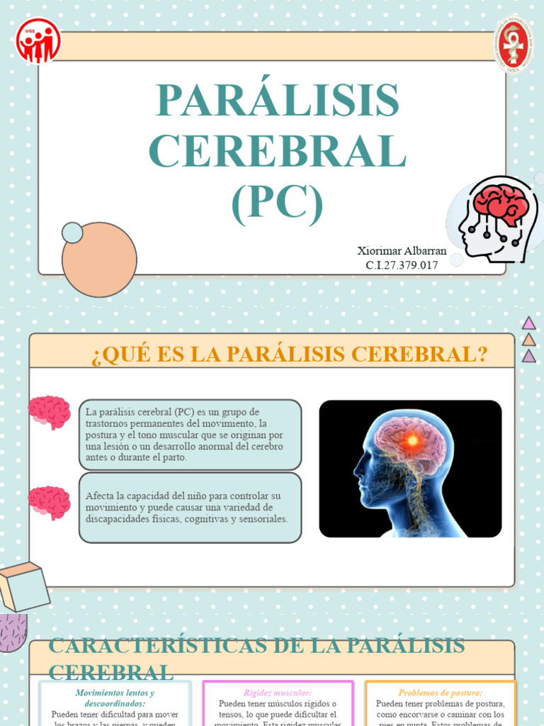 Guía Completa sobre Parálisis Cerebral | PDF | Parálisis cerebral | Cerebro