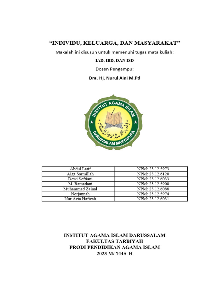 Makalah Iad Isd Ibd | PDF