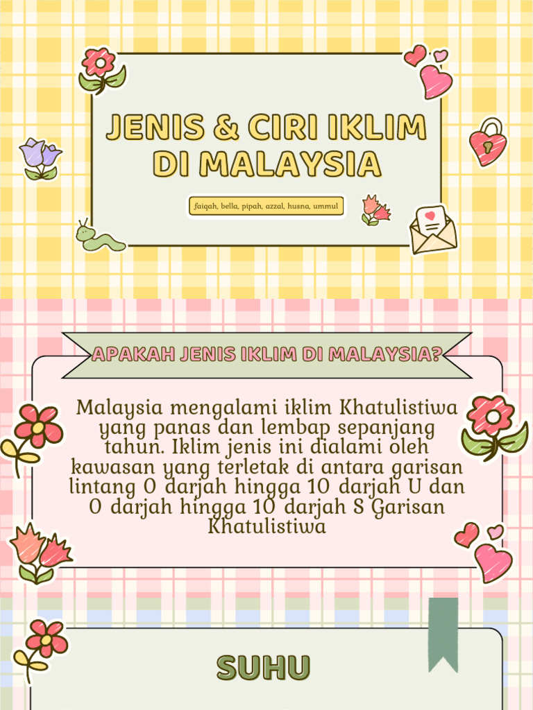 Ciri dan Jenis Iklim di Malaysia | PDF