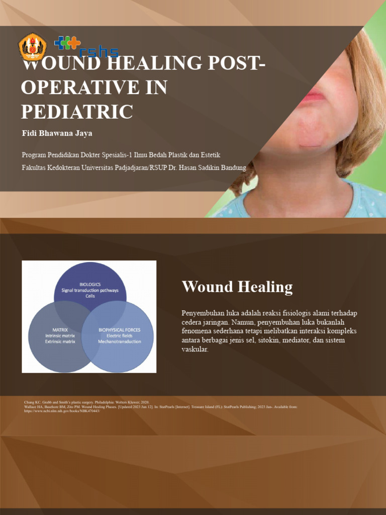 Wound Healing Post-Operative in Pediatric | PDF