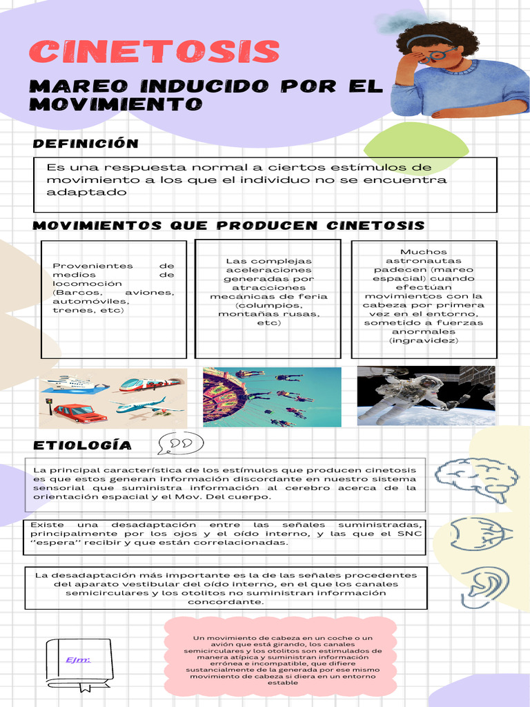 Cinetosis: Causas, Síntomas y Tratamiento | PDF | Ingravidez | Medicina ...
