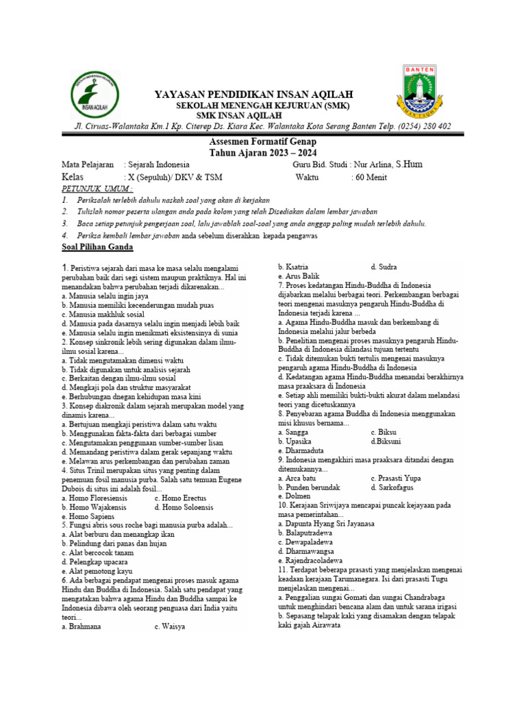 Sejarah Indo Pas 2 | PDF