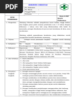 Sop Skrining Kanker Kolorektal | PDF