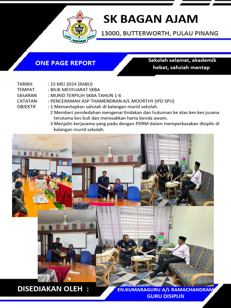 Opr Unit Disiplin | PDF