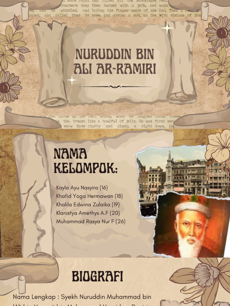 Nuruddin Bin Ali Ar Ramiri-Agama | PDF