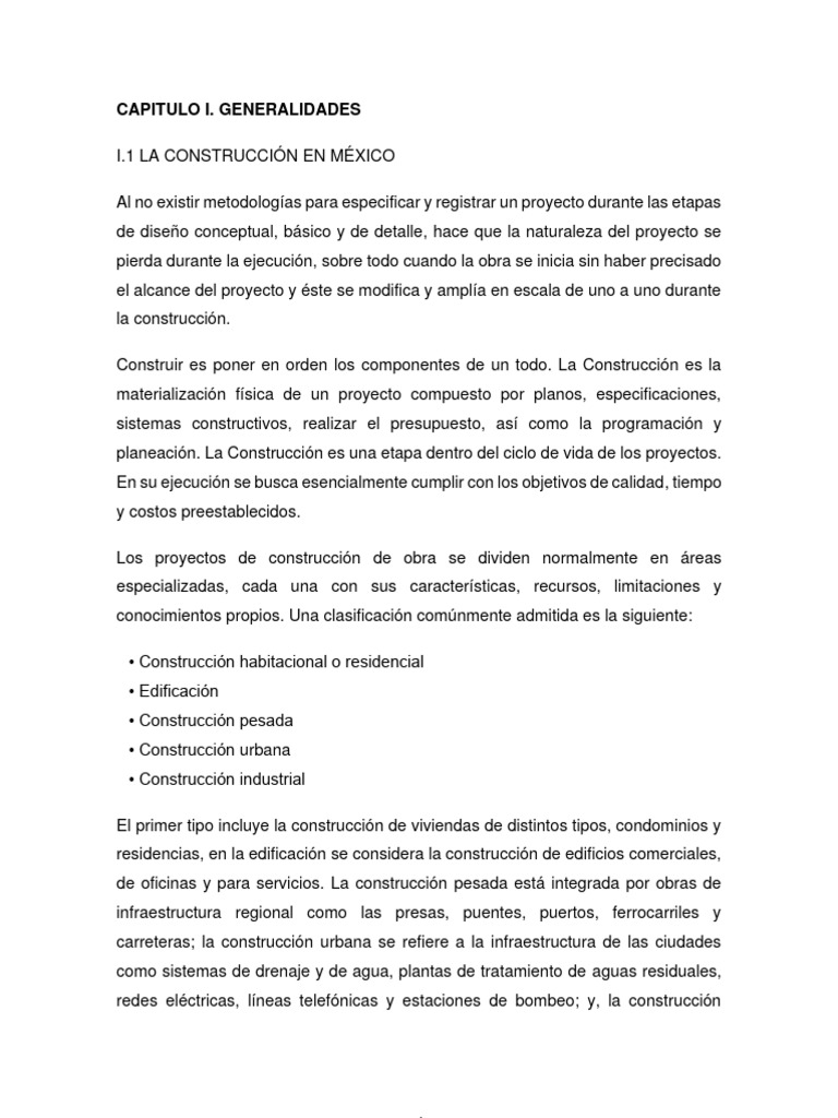 CAPÍTULO_I-generalidades | Descargar gratis PDF | edificio | Diseño