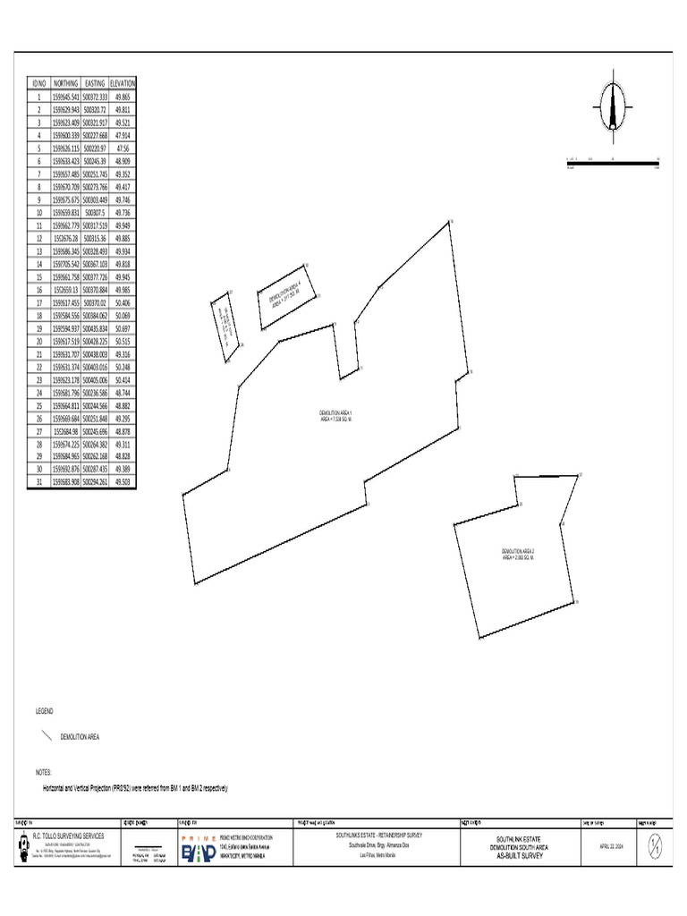 ACAD-04222024SOUTHLINK_AS-BUILT-Model-Model | PDF