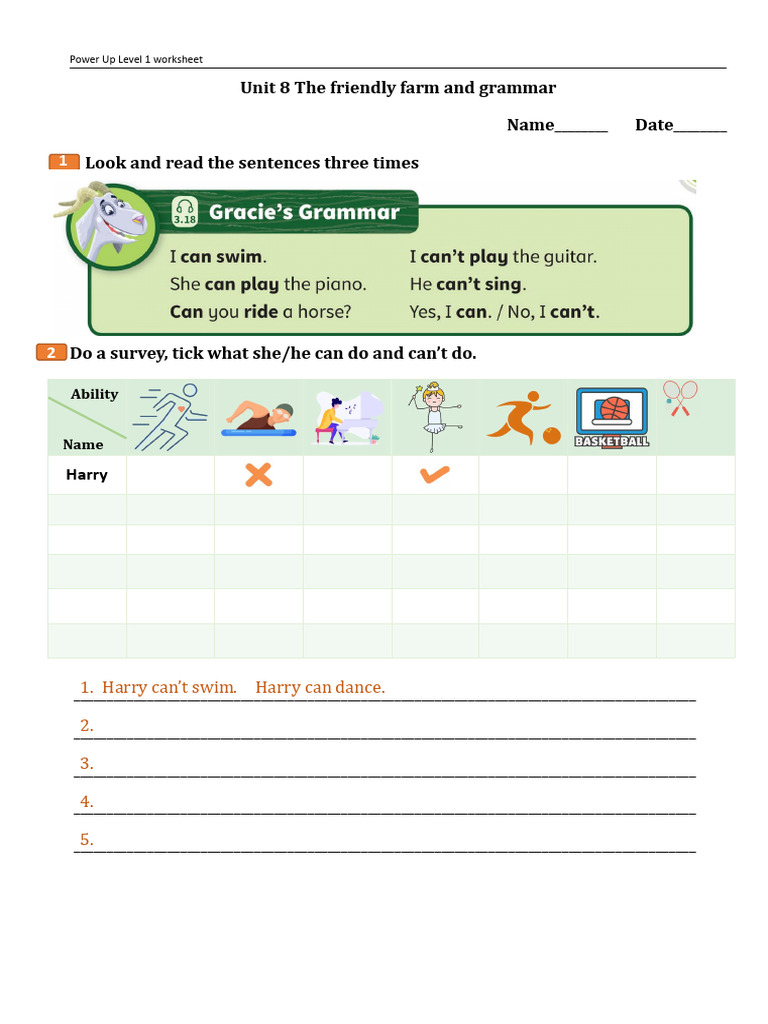 PU1-U8 Story+语法1 | PDF