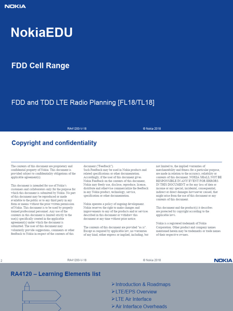 FDD Cell Range | PDF | Radio Propagation | Electromagnetic Radiation