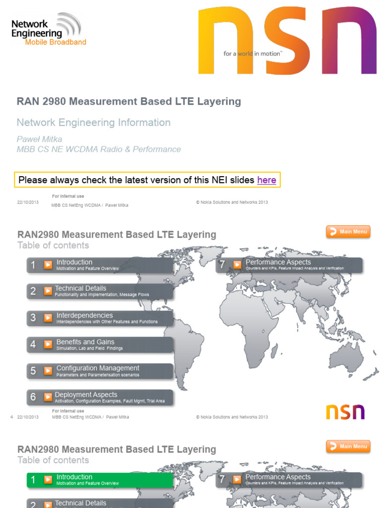LTE Layering RAN2980 | PDF | High Speed Packet Access | Lte (Telecommunication)