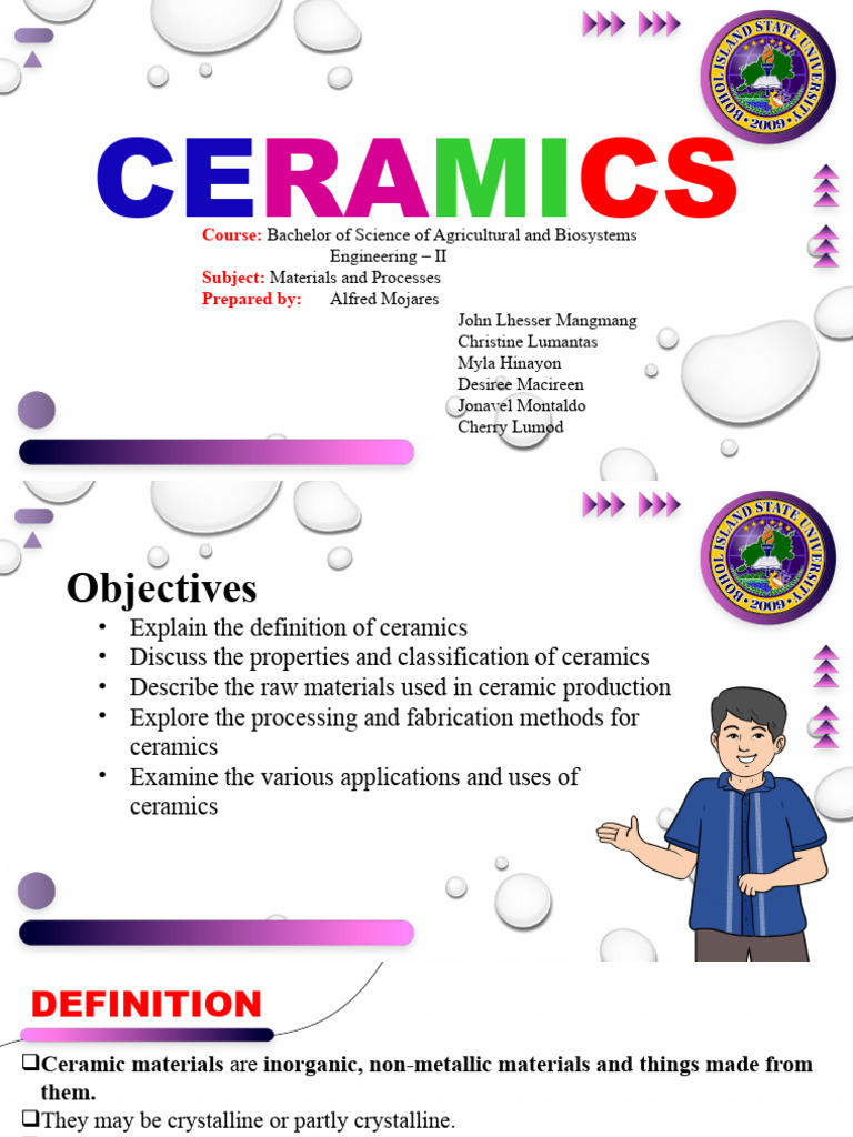 CERAMICS... 1 Powerpoint View | PDF | Ceramics | Refractory