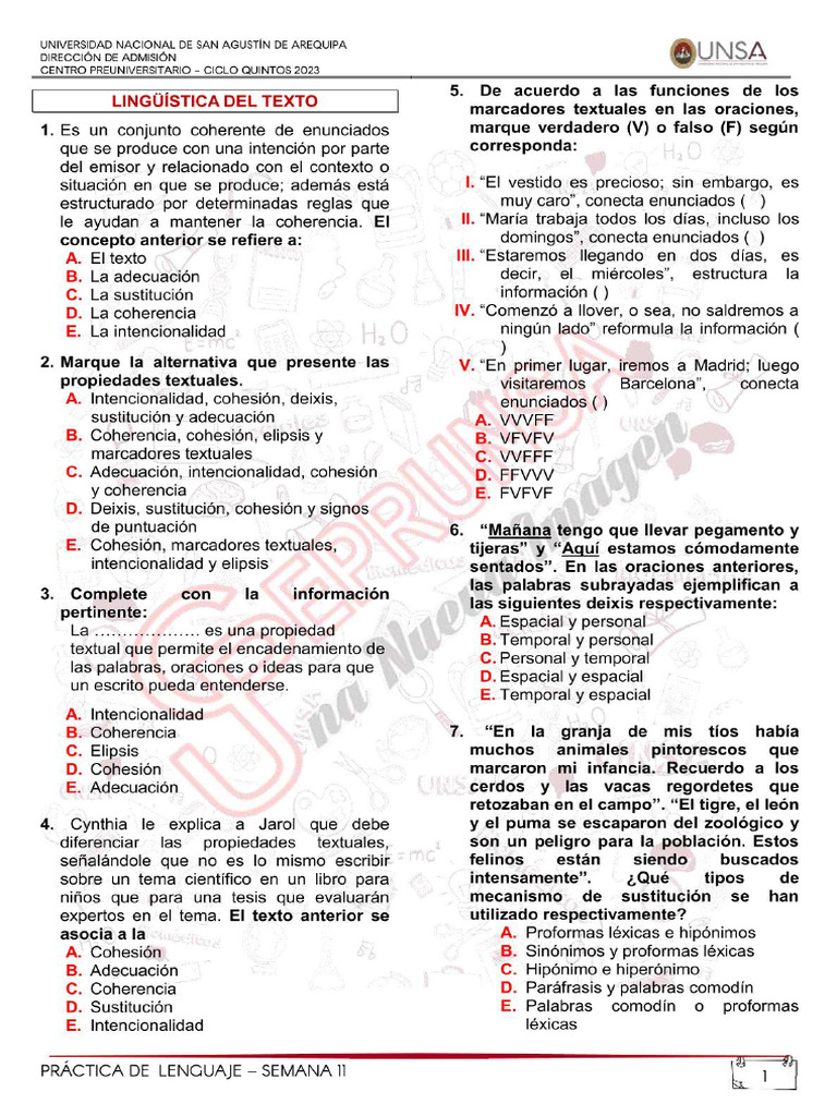 Práctica 11 - Lenguaje | PDF