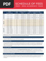 Roedean School SA 2025 Schedule of Fees | PDF | Payments