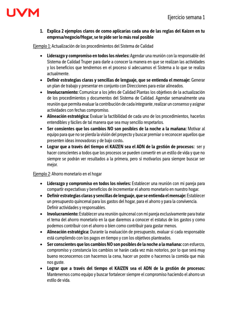 Ejercicio M2 Semana 1 | PDF | Liderazgo