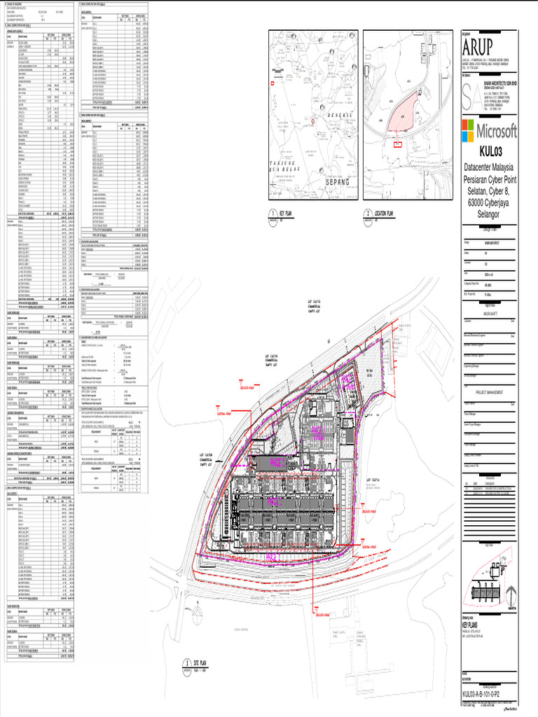 Kul03-A-B-101-0-P2 Key, Location - Site Plan | PDF