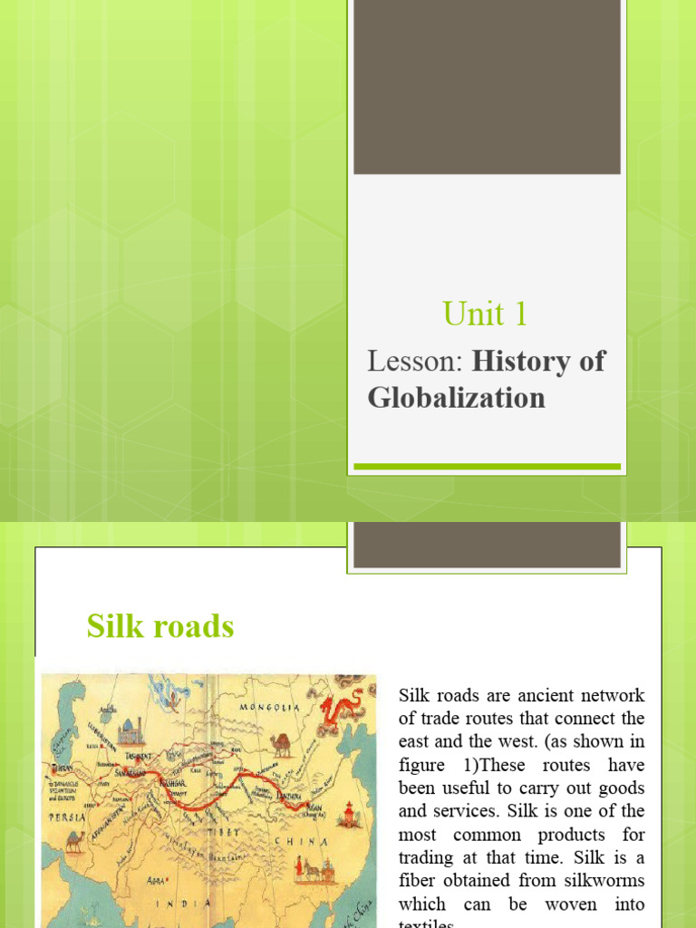 Lesson 3 History of Globalization | Download Free PDF | Globalization | Trade