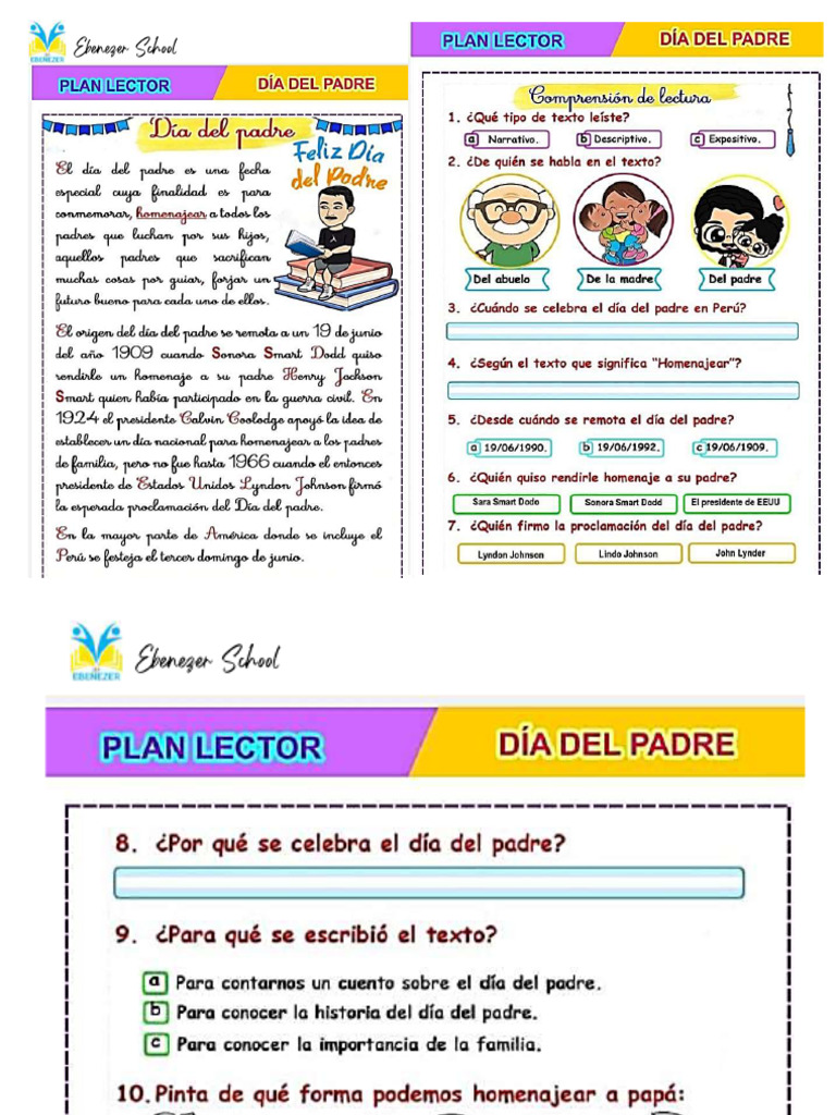 Plan Lector 1 Grado Pdf