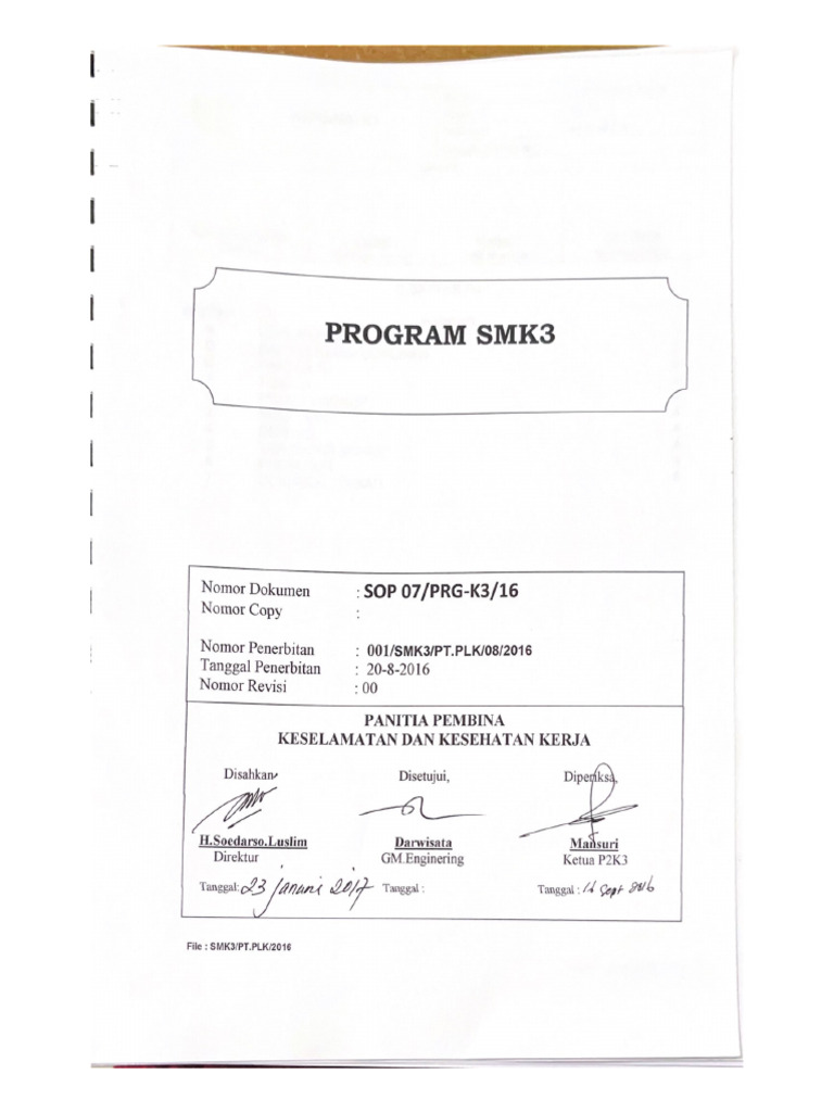 Sop 7 | PDF