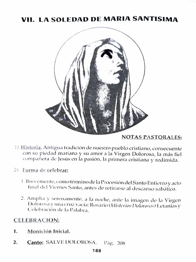 Soledad de María | PDF | María, madre de Jesús | Jesús