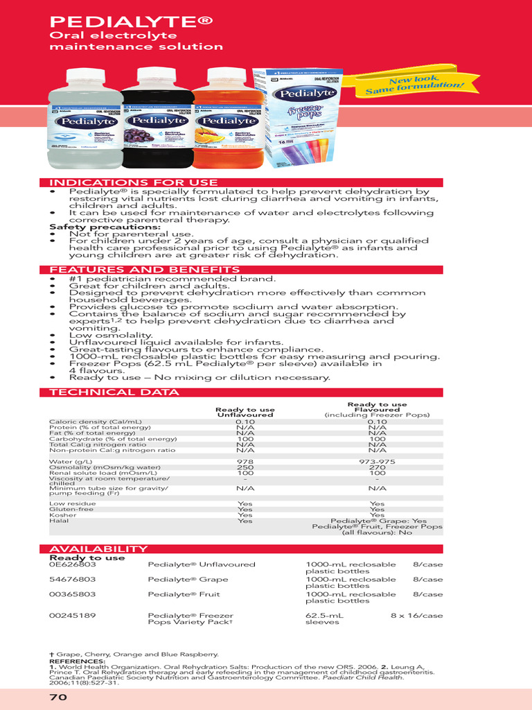 Pedialyte en Tcm1310-73180 | PDF | Wellness