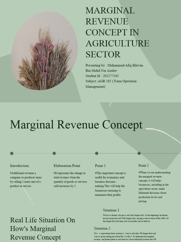 Green Blobs Basic Simple Presentation | PDF | Profit (Economics) | Business Economics