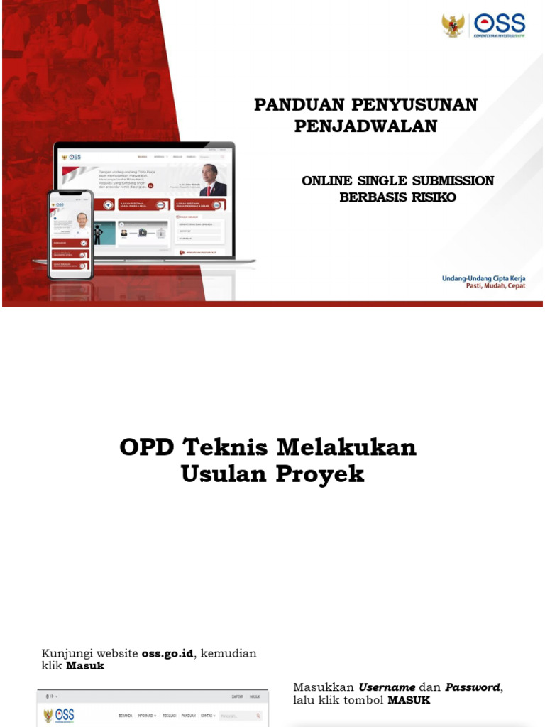Panduan Penyusunan Penjadwalan Opd Teknis Pdf
