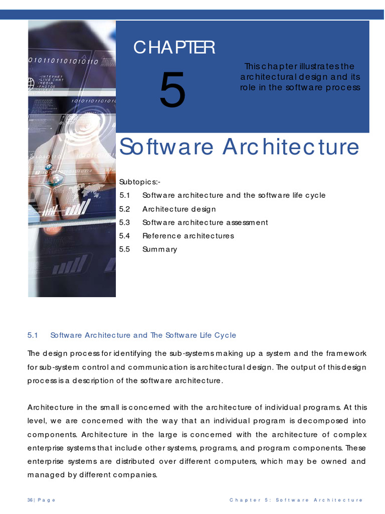 PRINCIPLES OF SE CH5 | PDF | Client–Server Model | Conceptual Model