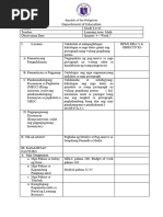 5es Semi Detailed Lesson Plan 1 | PDF