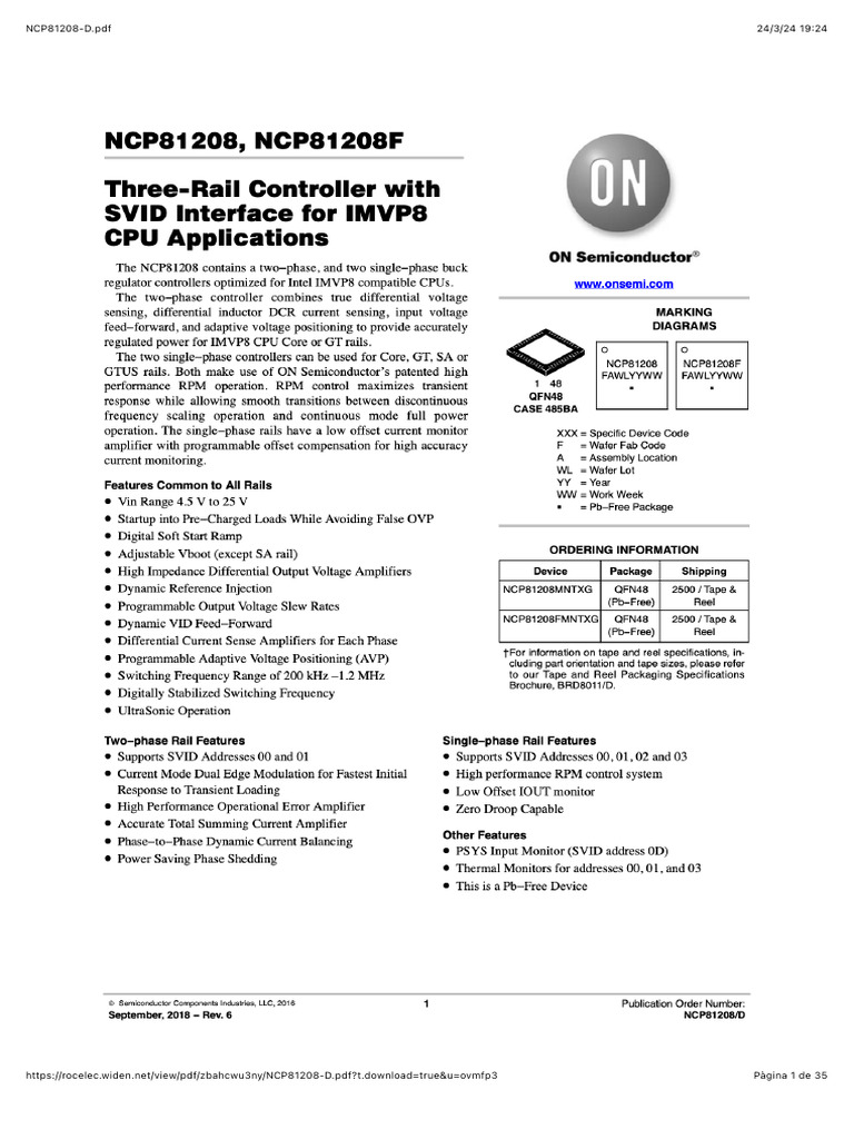NCP81208 D | PDF