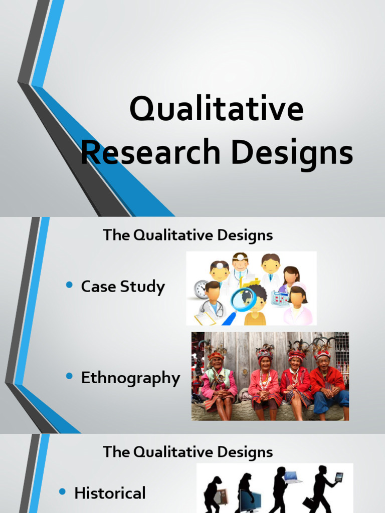 Parts of Research Research Designs | PDF | Qualitative Research | Ethnography