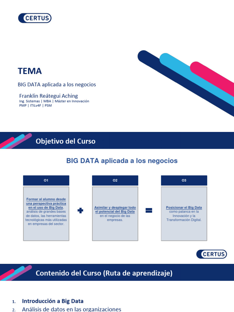 BIGDATA - Clase Semana 1 - Completo | PDF | Big Data | Hora