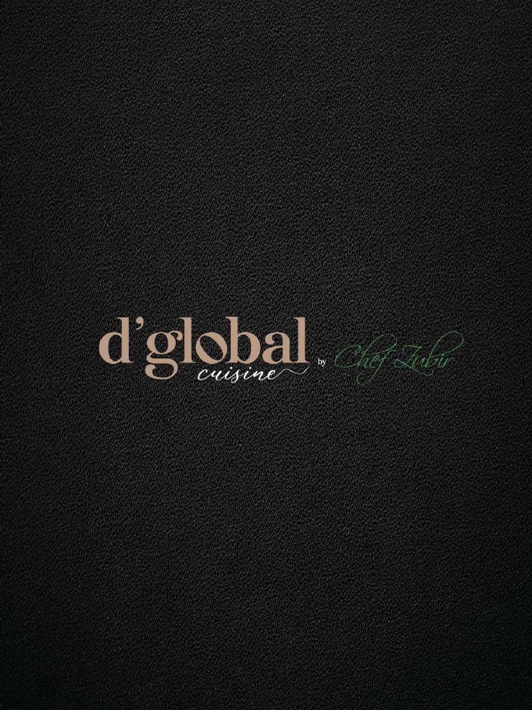 D Global Cuisine Ala Carte Menu 2021 | PDF