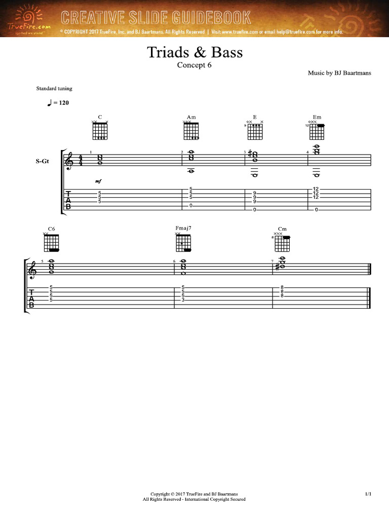 11 Triads & Bass | PDF