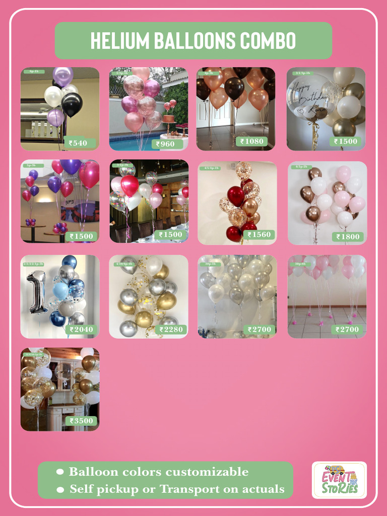 Helium Baloons | PDF