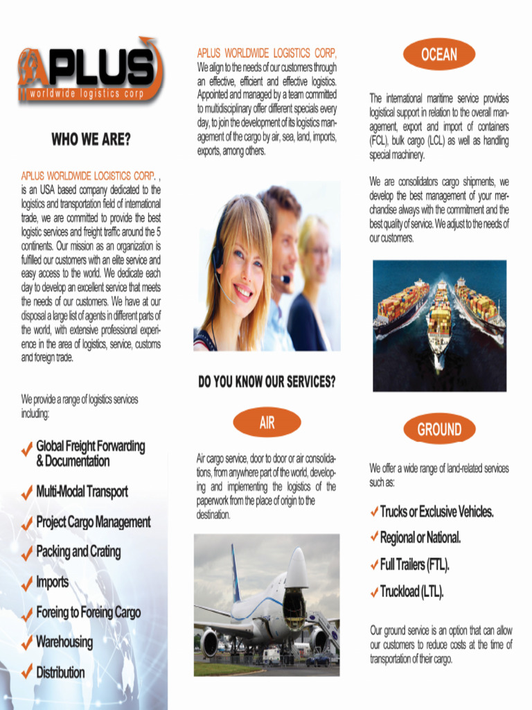 Aplus Info English Brochure | PDF