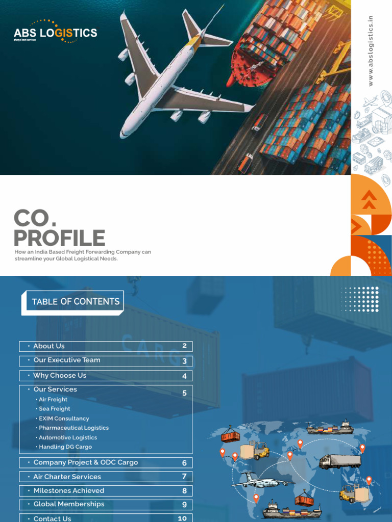 ABS Logistics: Streamlining Global Freight | PDF | Cargo | Logistics
