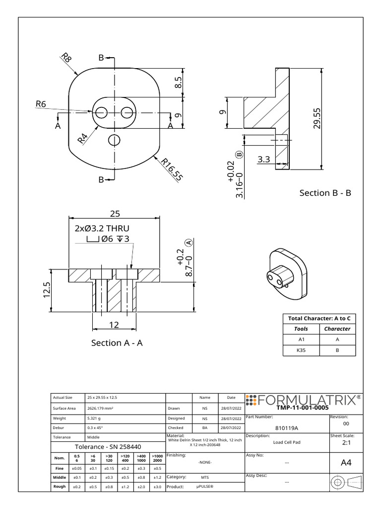 810119A-Load Cell Pad | PDF