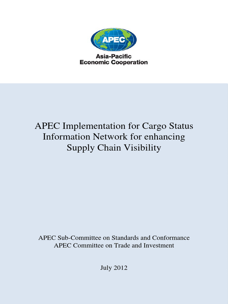 2012 Cti SCSC Cargostatus | PDF | Business