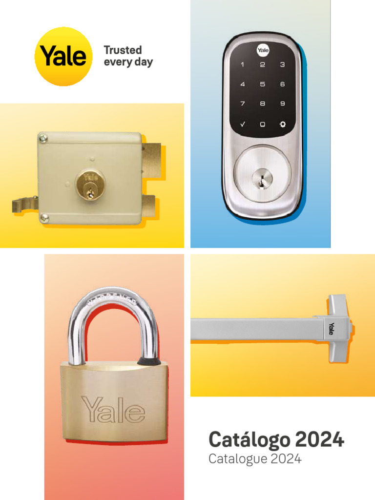 Catalogo Yale 2024 | PDF | Tecnología de seguridad | Seguridad física