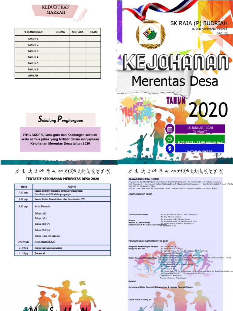 Buku Program Merentas Desa 2020 | PDF