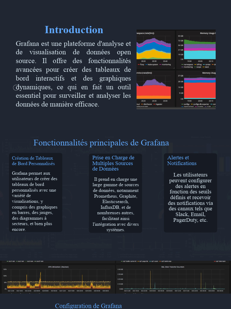 Introduction A Grafana 2 | PDF | Cloud computing | Bases de données