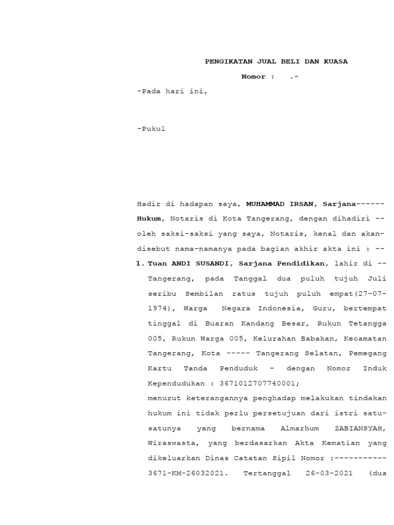 PJB - Andi Susandi, S.pd. | PDF