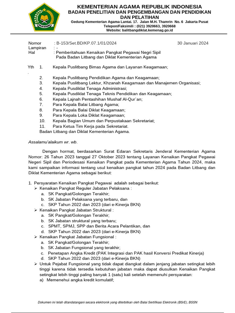 Pemberitahuan KP | PDF