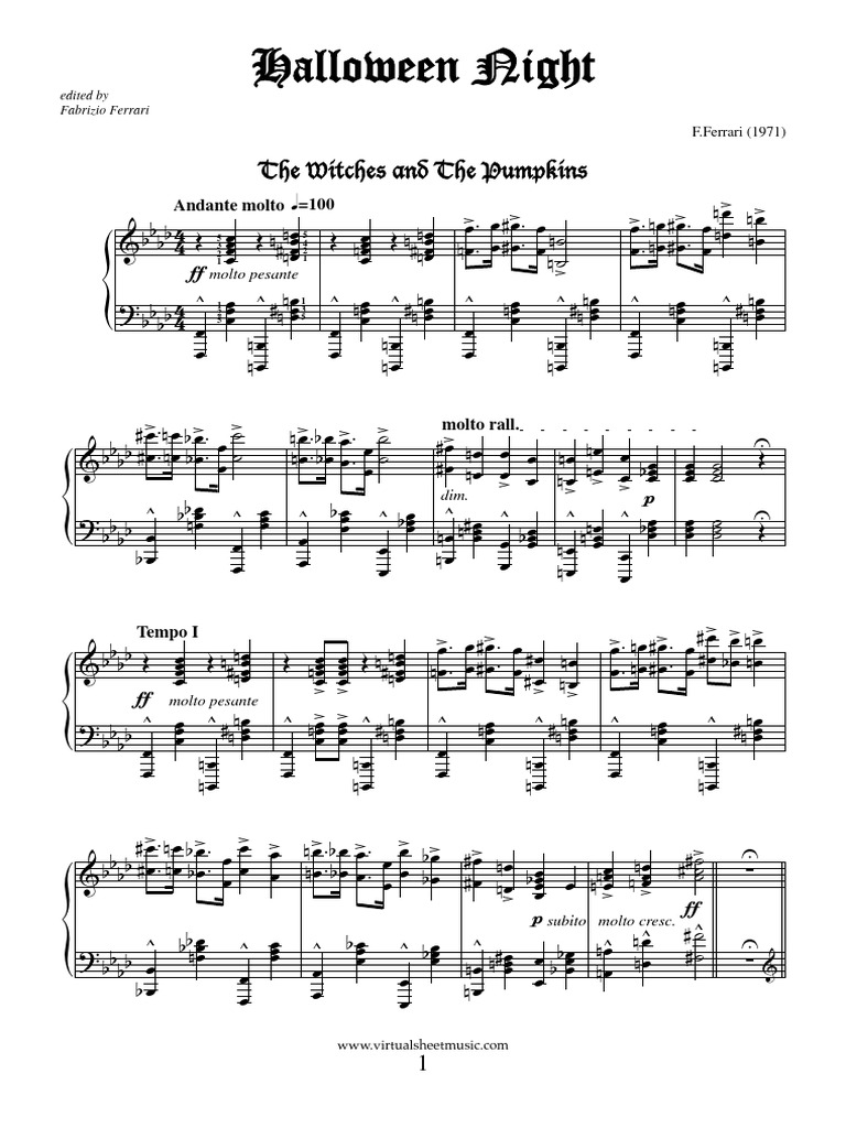 Halloween PF First | PDF