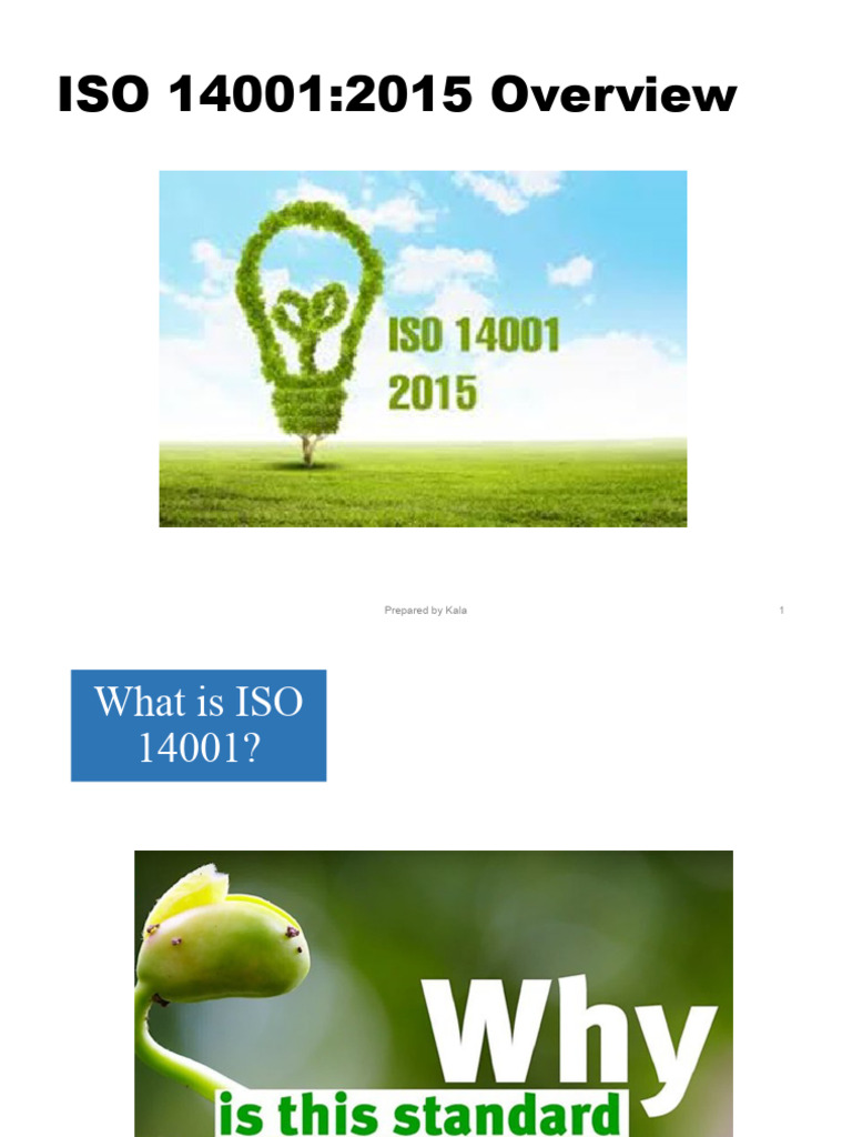 ISO 14001:2015 Training Overview | PDF | Audit | Business