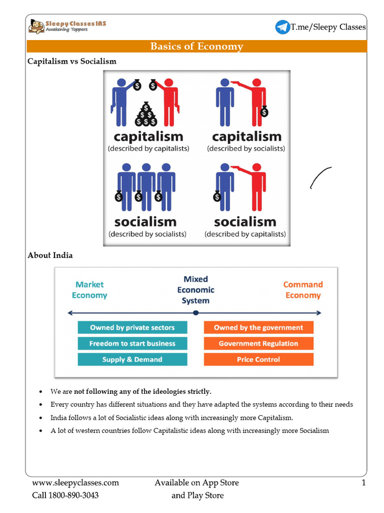 1 Basics of Economy 1pdf Lyst3355 | PDF | Gross Domestic Product | Income