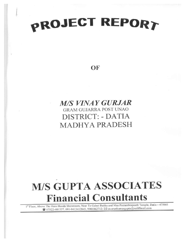 Project Report | PDF