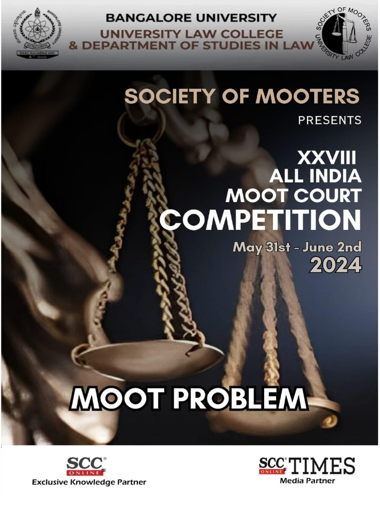 XVIII AIMCC MOOT PROBLEM | Download Free PDF | Privacy | Police