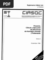 Reglamento Cirsoc 101 2022 Cargas | PDF | Resistencia de materiales | Análisis estructural